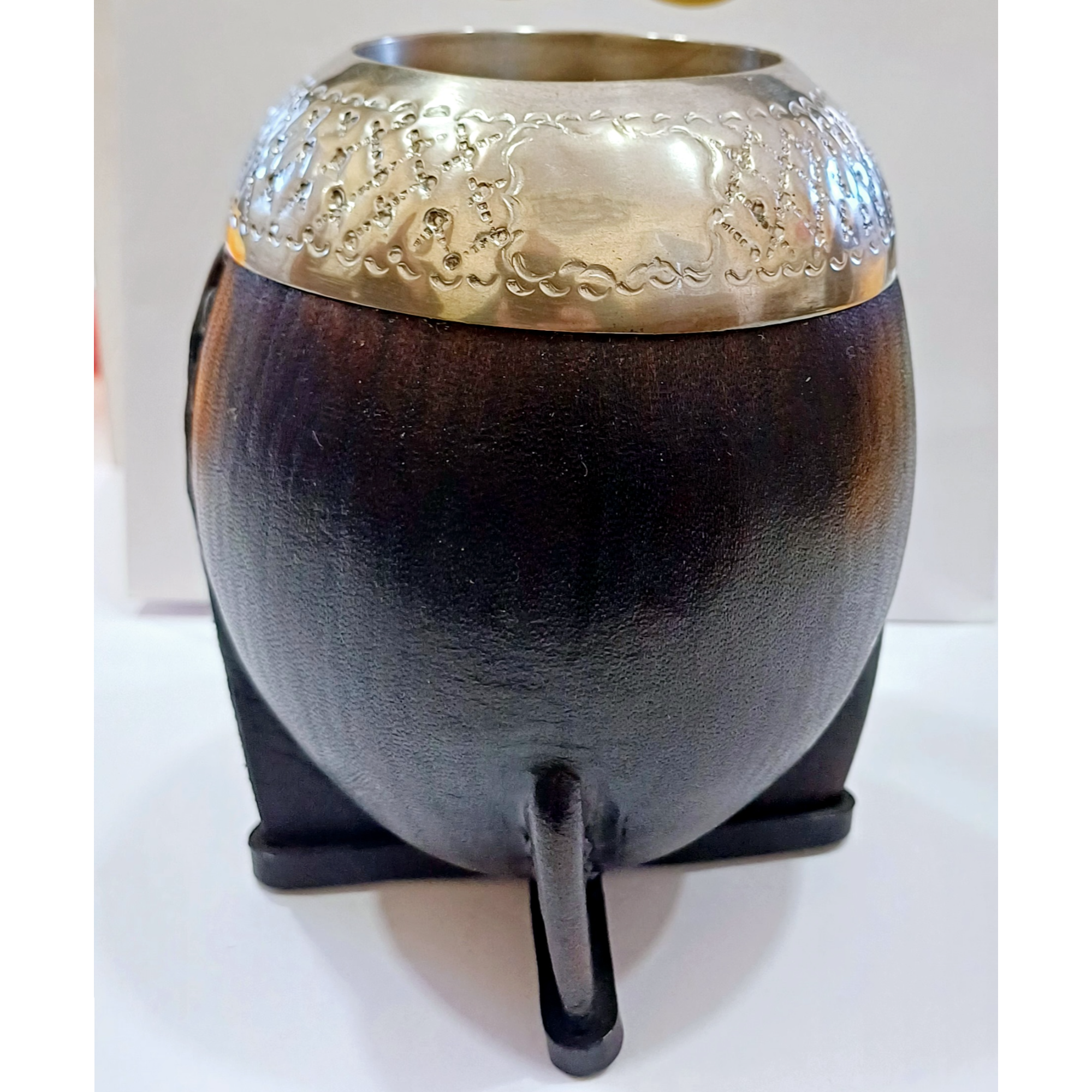 Mate Poro Modelo Torpedo boquilla de plata – María Jesús Joyas